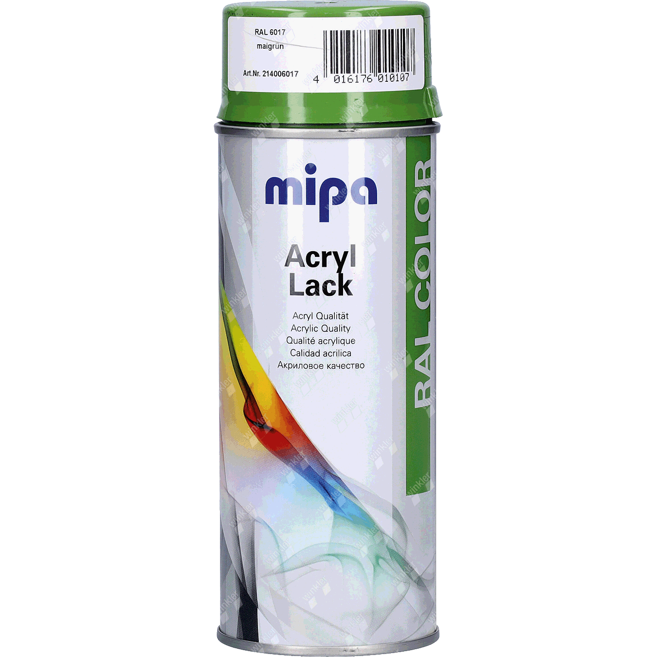 winkler Shop - Acryllack, RAL 6017, maigrün, 400ml