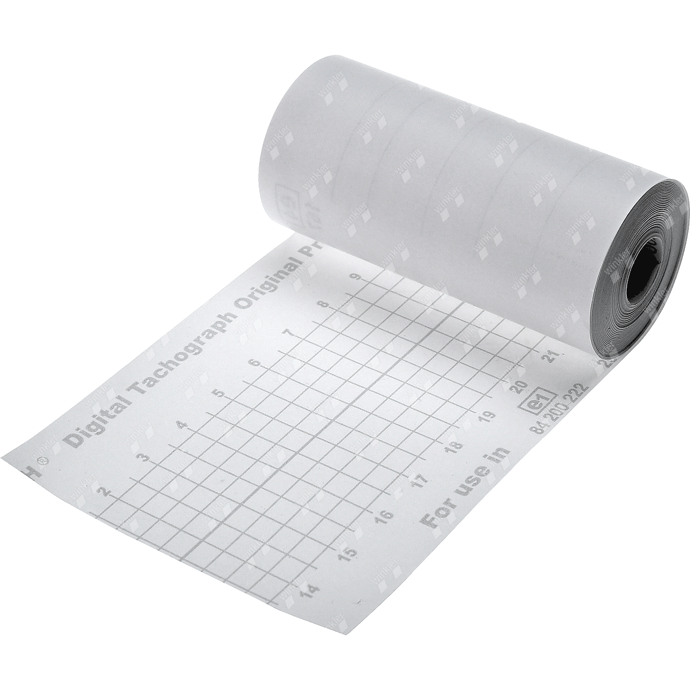 winkler Shop - Papierrolle, für Fahrtenschreiber, 8m